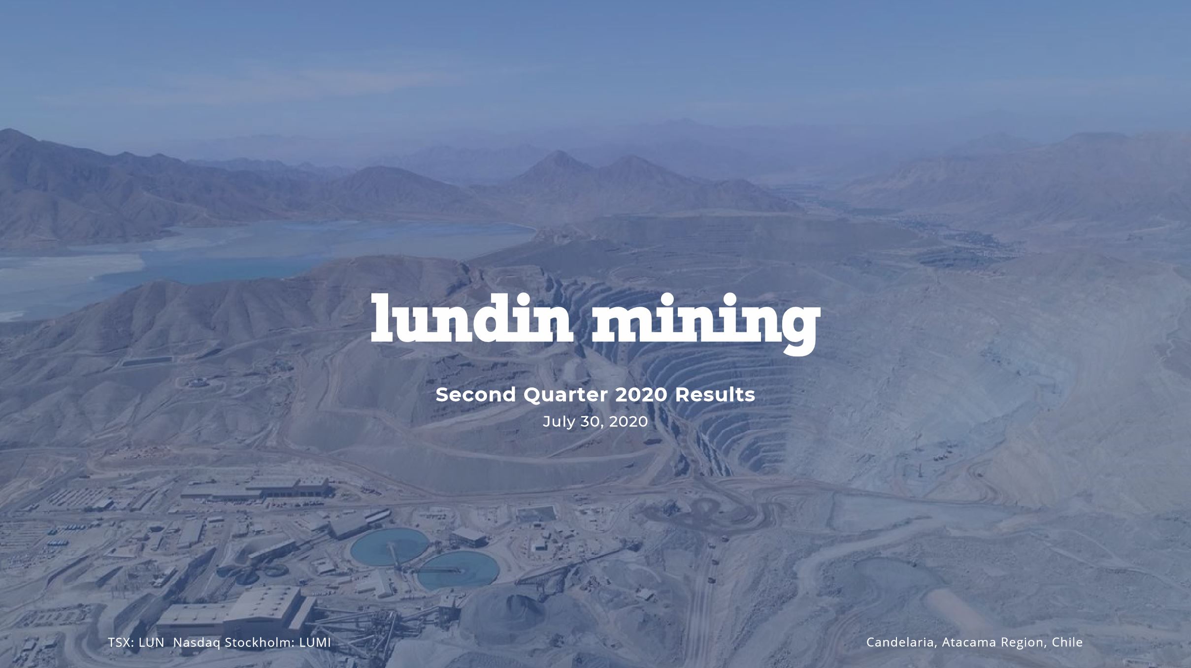 Presentations & Events | Lundin Mining Corporation